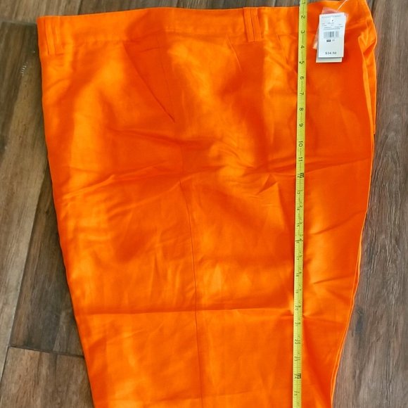 Ashley Stewart | Pants & Jumpsuits | Nwt Ashley Stewart Poppy Orange ...